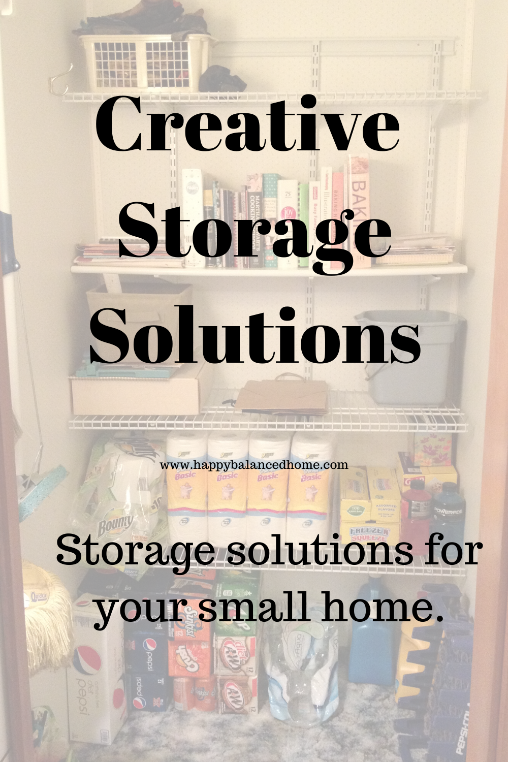 Creative Storage Solutions - Happy Balanced Home